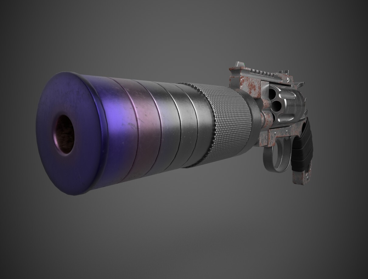 ArtStation - Scrap Revolver