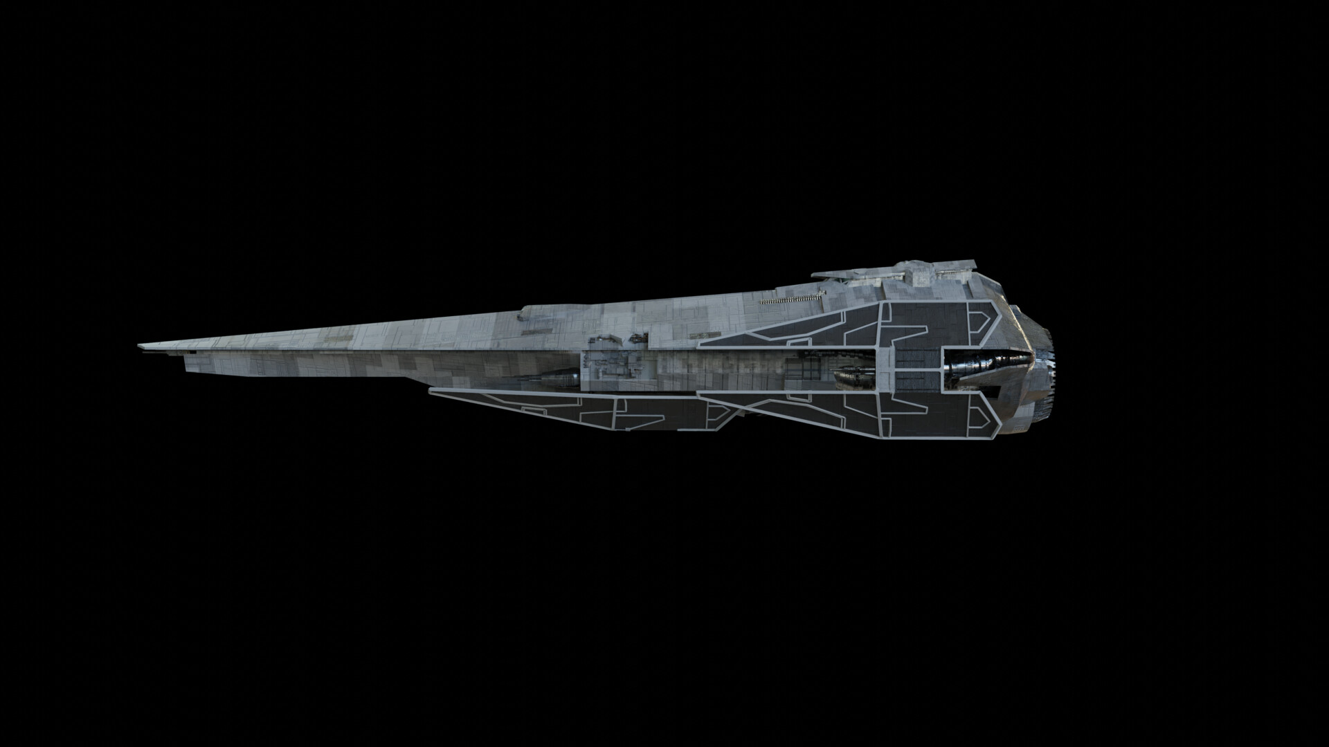 ArtStation - Raider Corvette