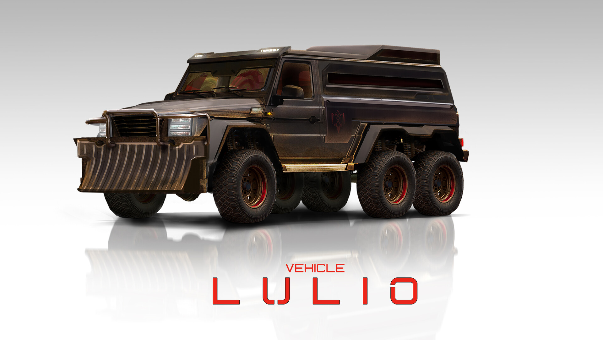 ArtStation - RED DEMON VEHICLE