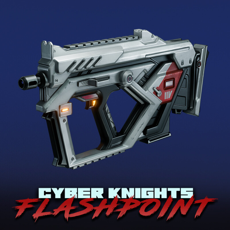ArtStation - Cyber Knights: Flashpoint - Weapons (Pack #2)