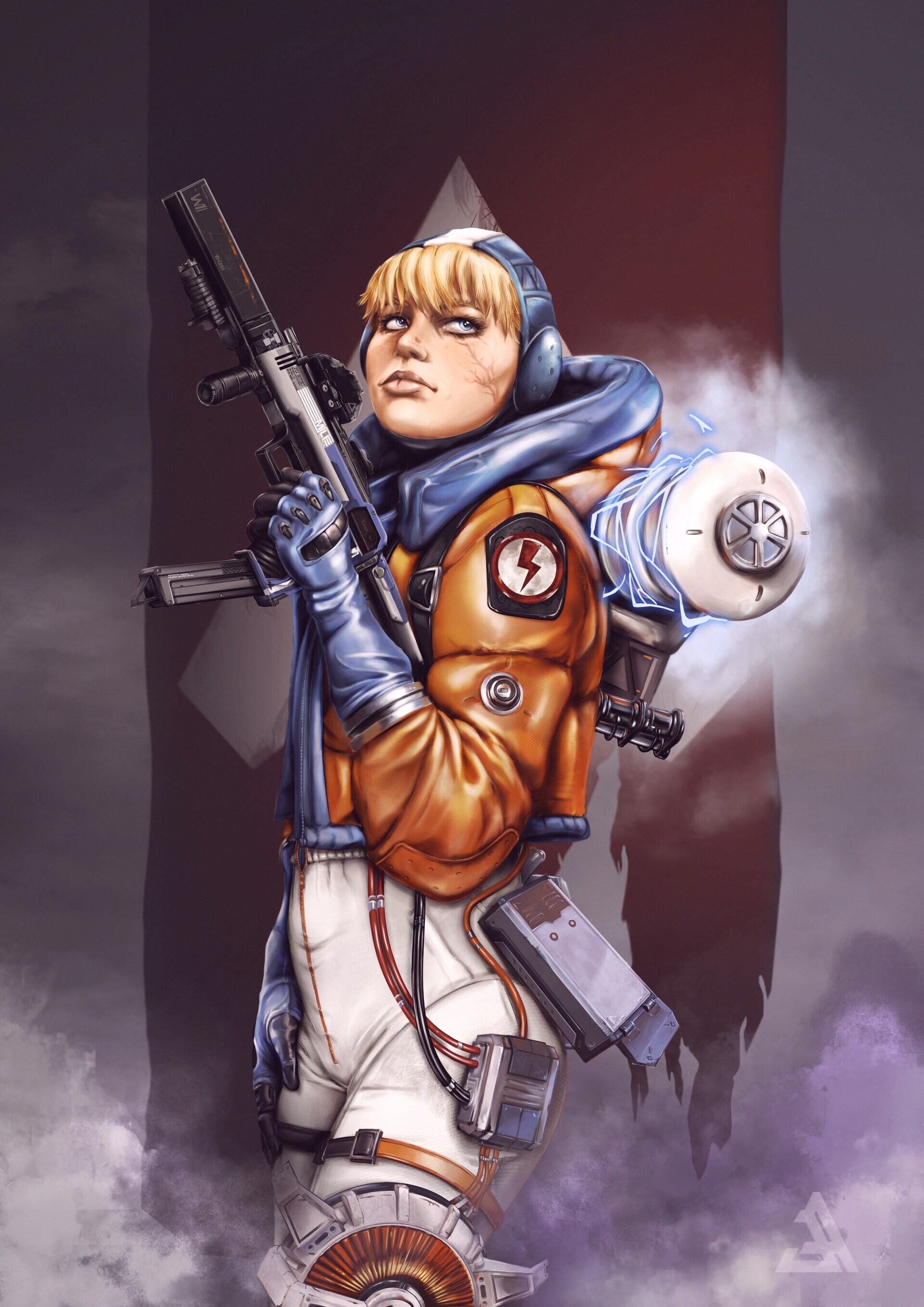 ArtStation - Apex_Wattson_Fanart