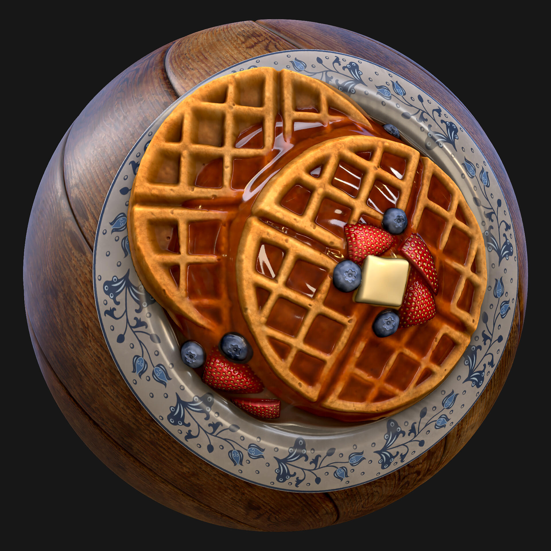 ArtStation - Morning Waffles - Substance Designer