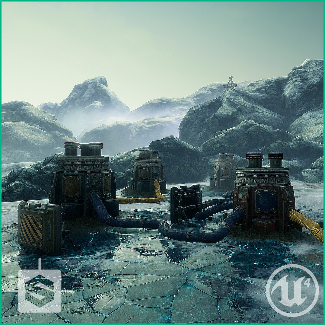 ArtStation - The Arctic Farm