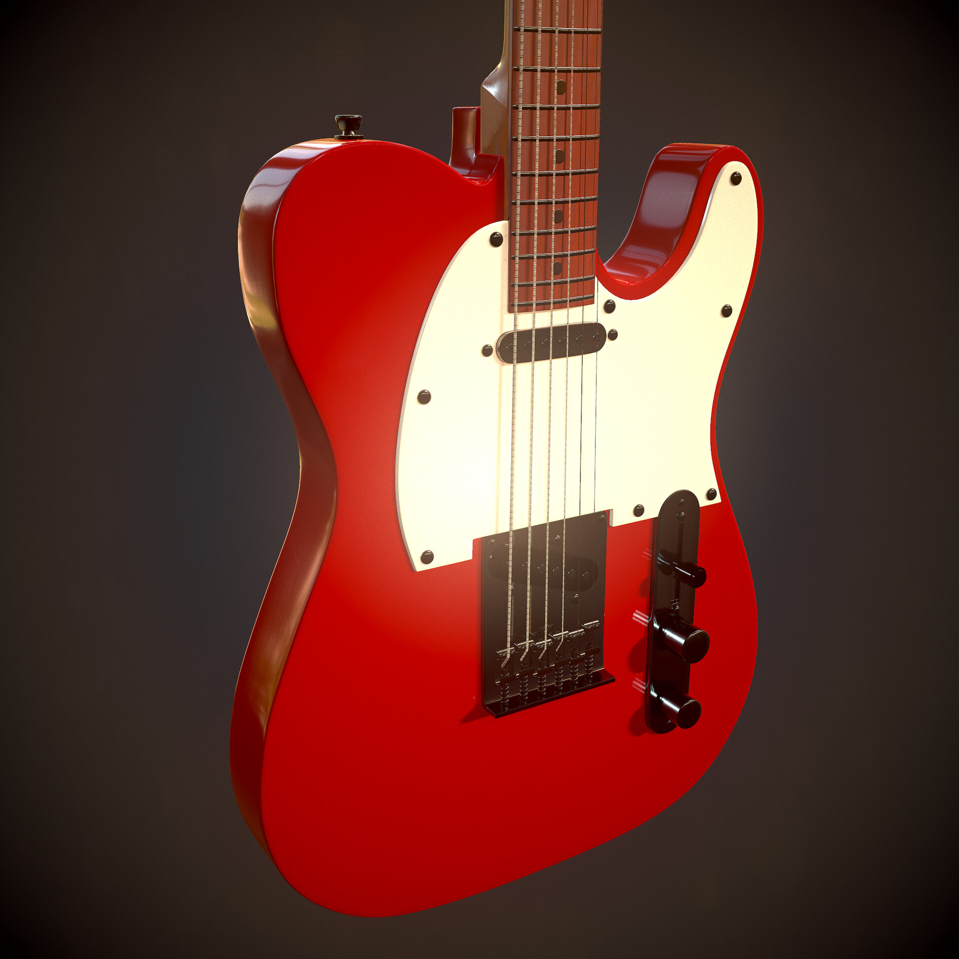 ArtStation - Fender Telecaster Electric Guitar