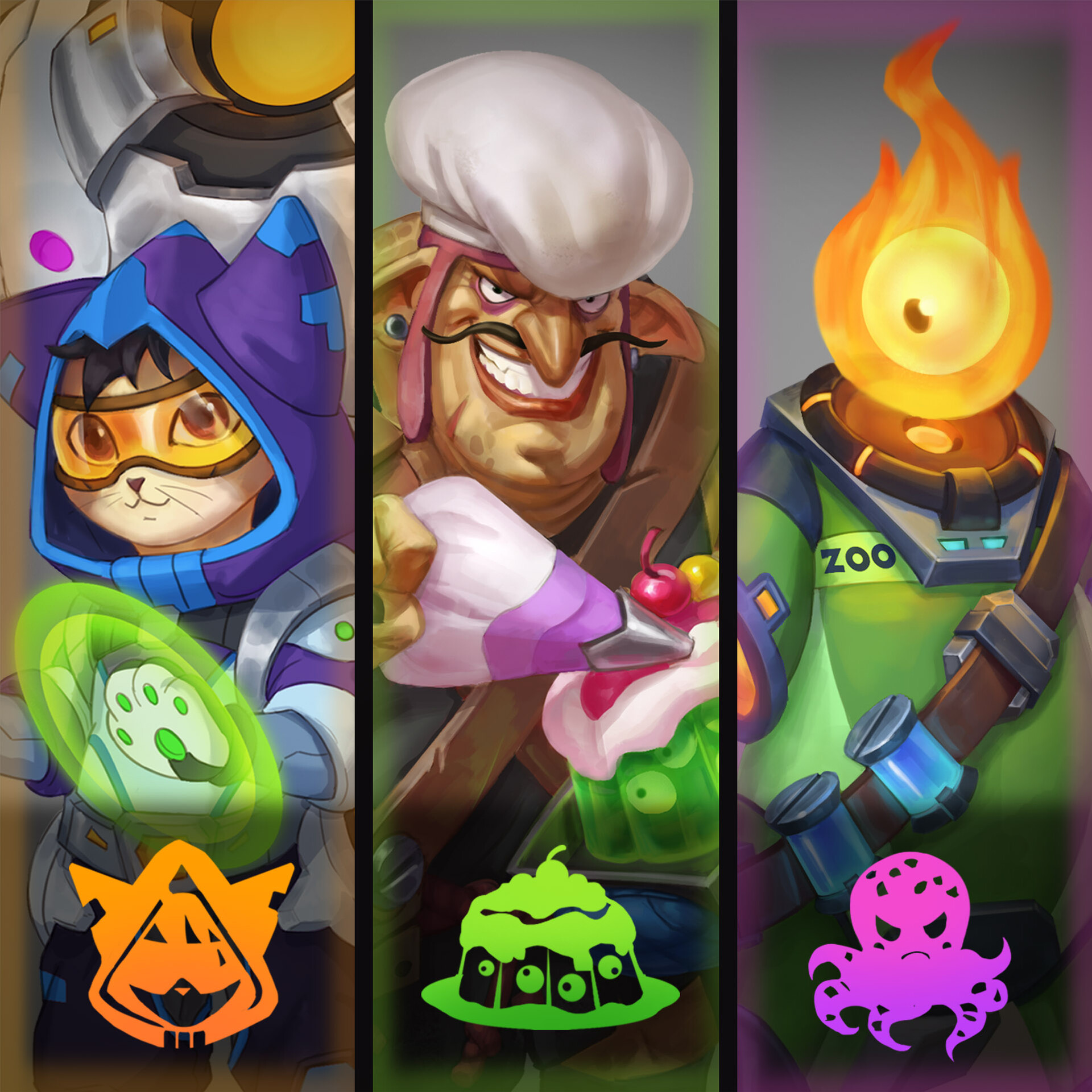 ArtStation - Character Concept (Cat,Goblin,Alien)