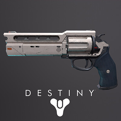 ArtStation - 3D - Hand Cannon - Destiny Fanart