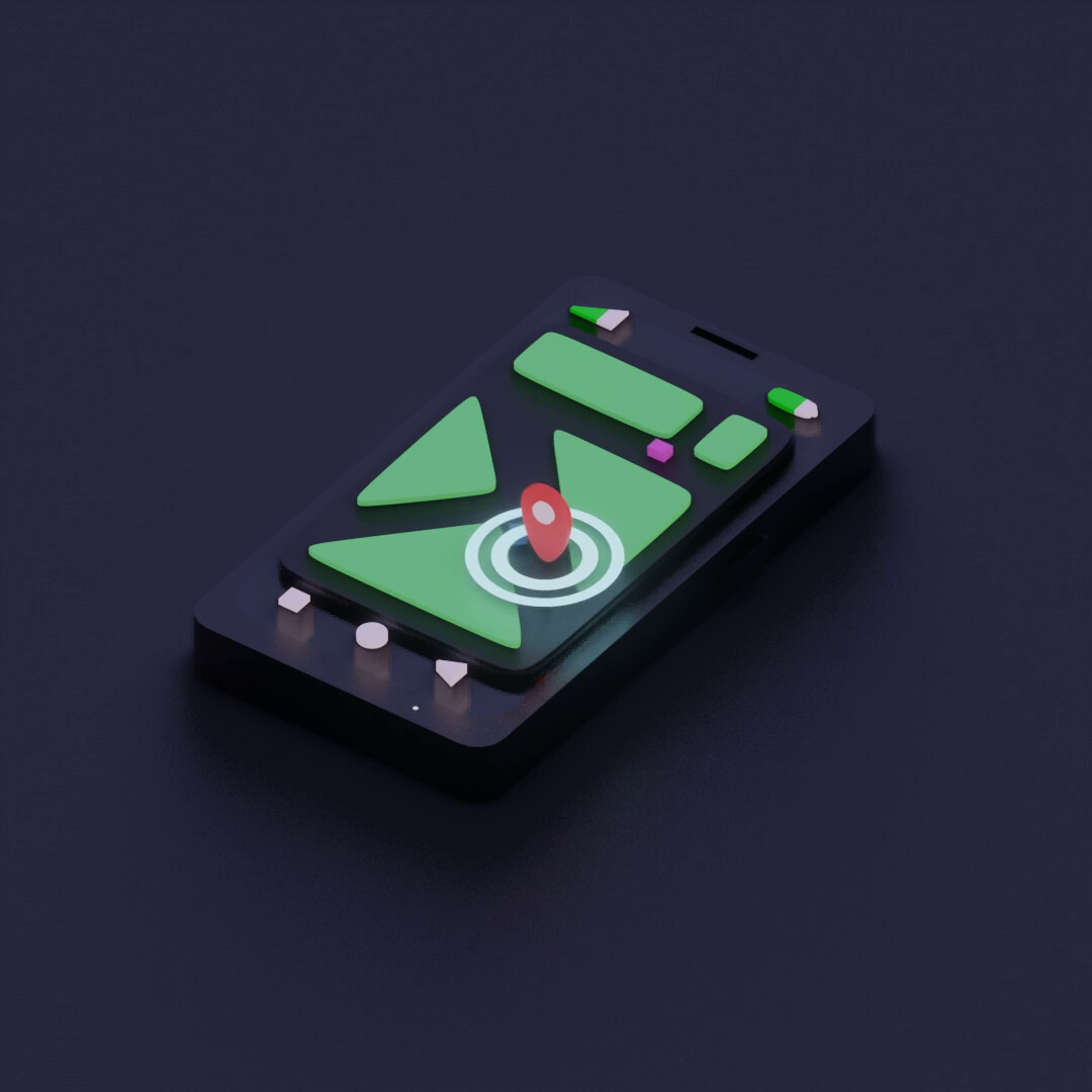 ArtStation - Phone Illustration Motion Graphic