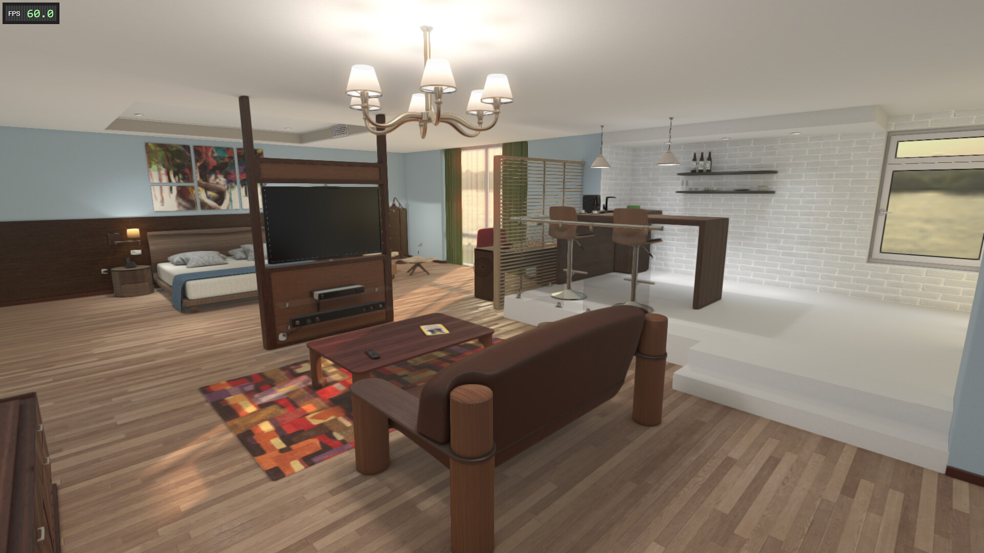 ArtStation - Interactive hotel room presentation