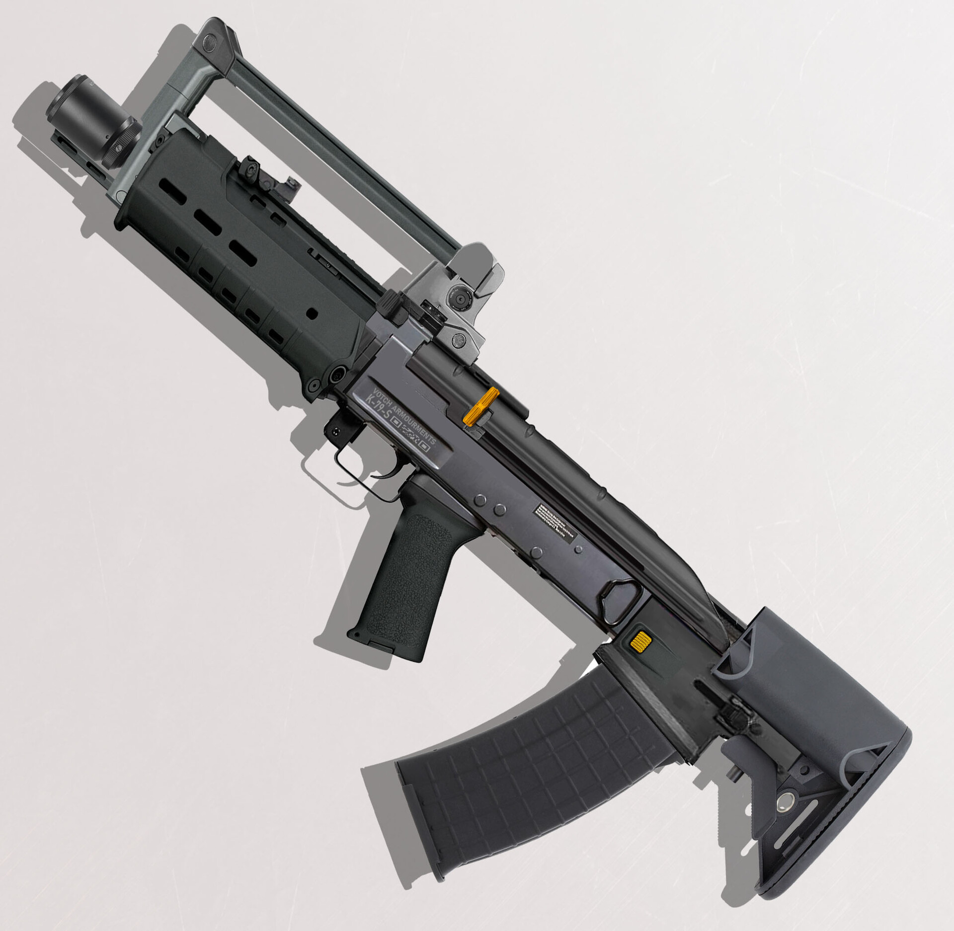 ArtStation - K-79 VOTCH Assault Carbine