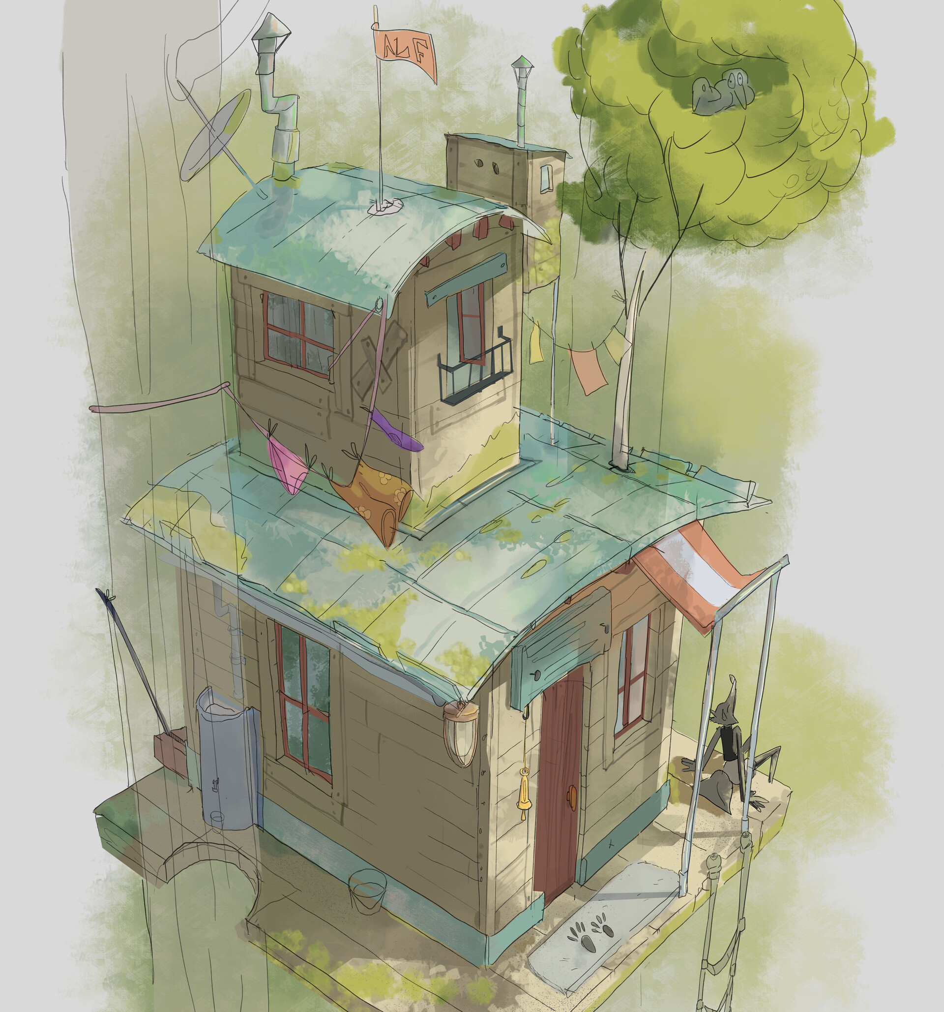 ArtStation - Alf's house