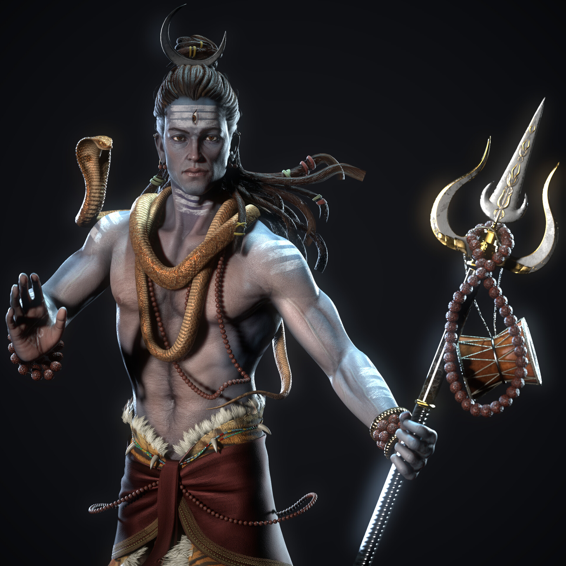 ArtStation - The God of Destruction