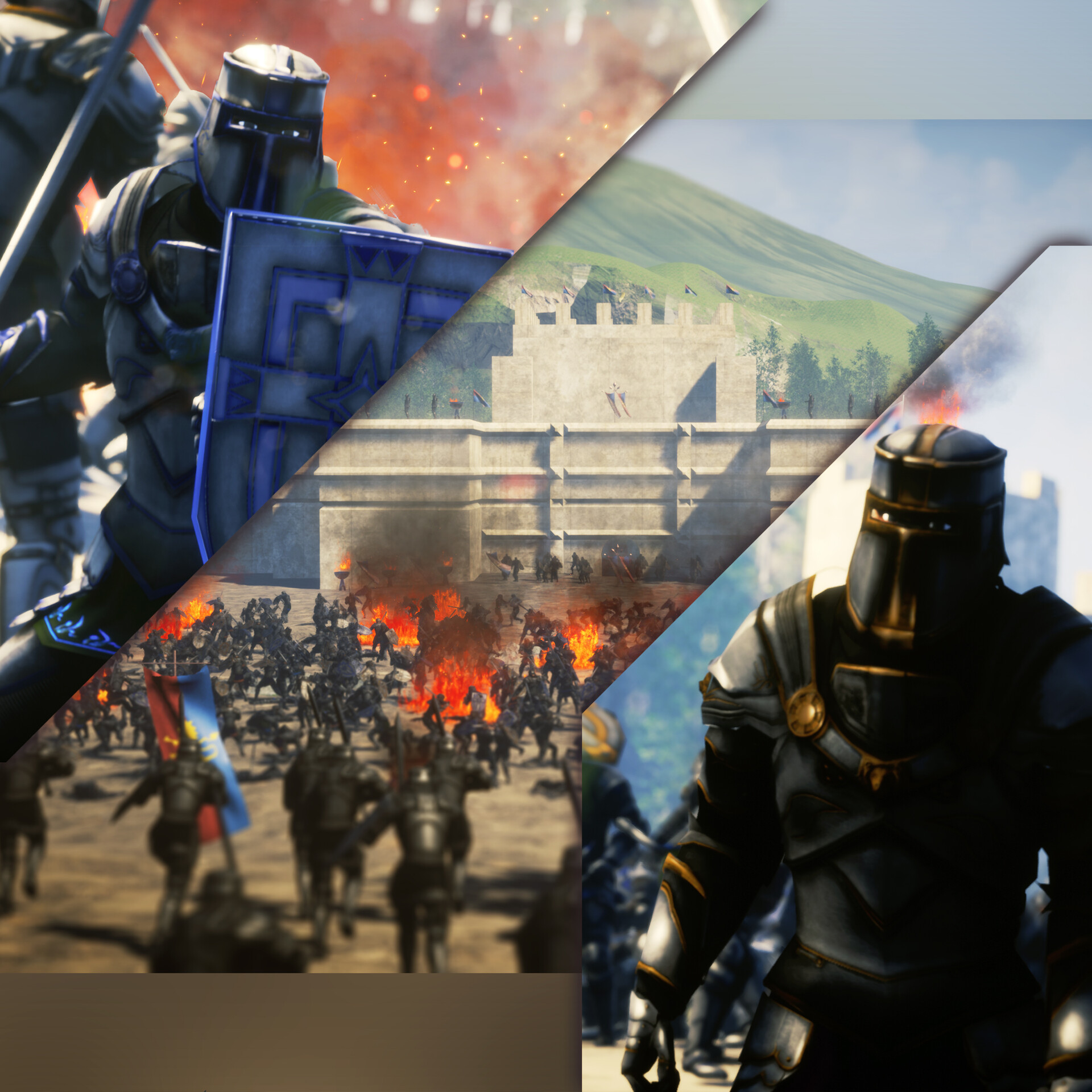 ArtStation - Battlegrounds | CGI | Houdini x Unreal | Short Scene | 4K