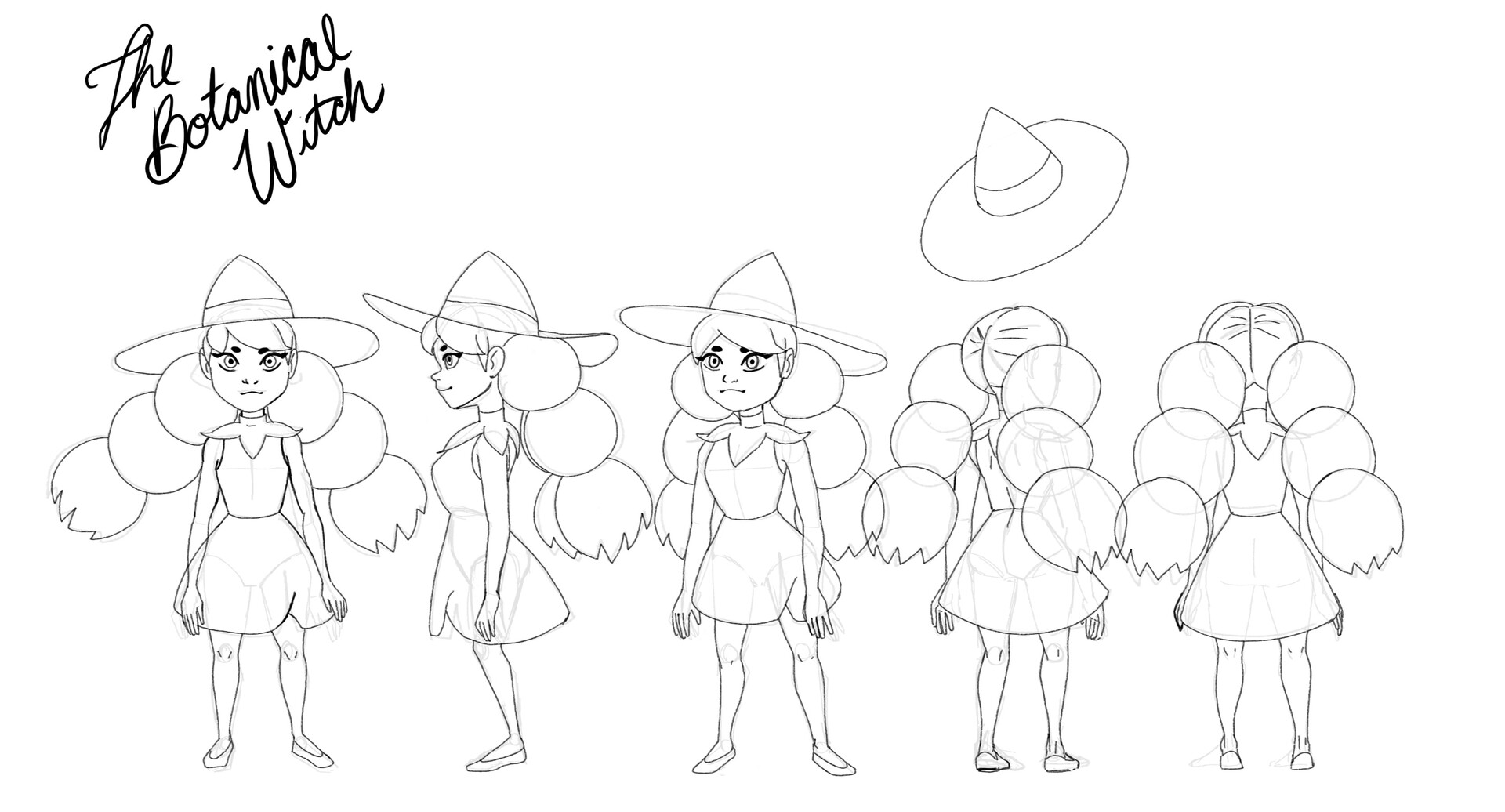 ArtStation - Kalina, the botanical witch