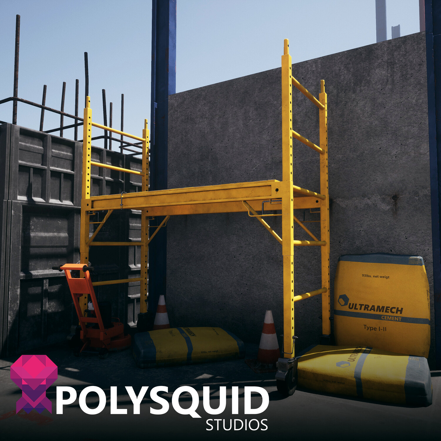 ArtStation - Unreal Engine Skyscraper - Modular FPS map