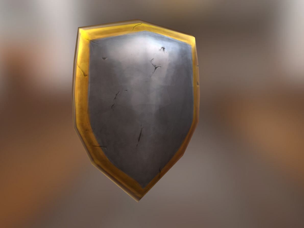 ArtStation - Shield - Low Poly