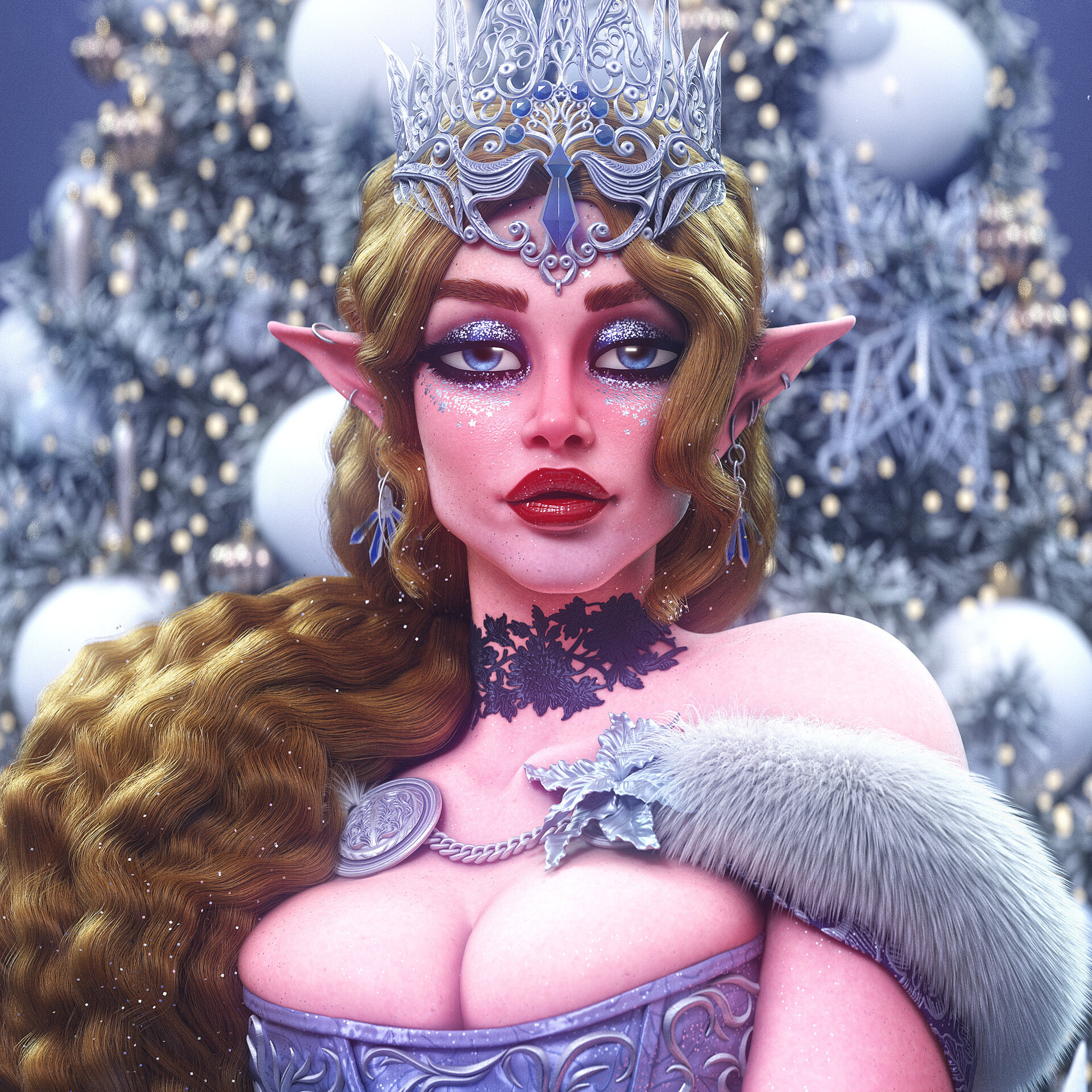 ArtStation - Winter Queen