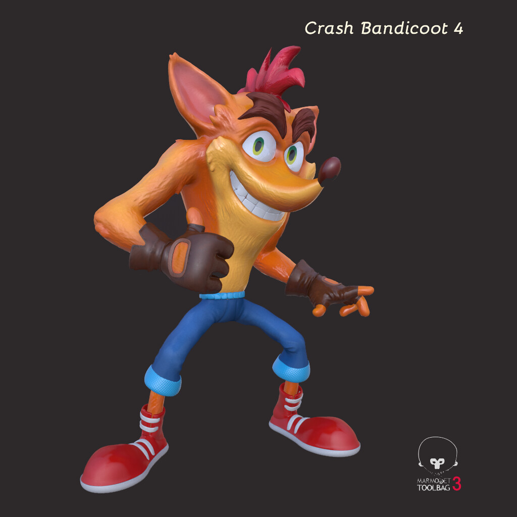 ArtStation - Crash Bandicoot 4: It's About Time - 3D Character
