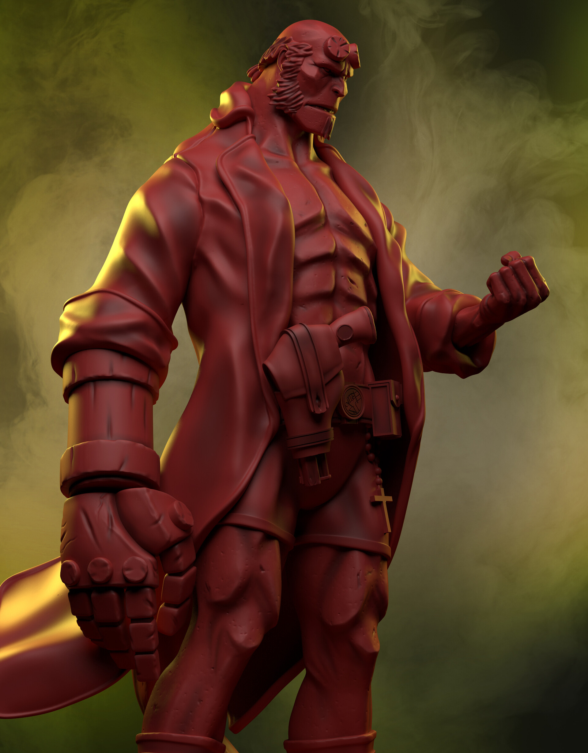 ArtStation - Hellboy Fanart