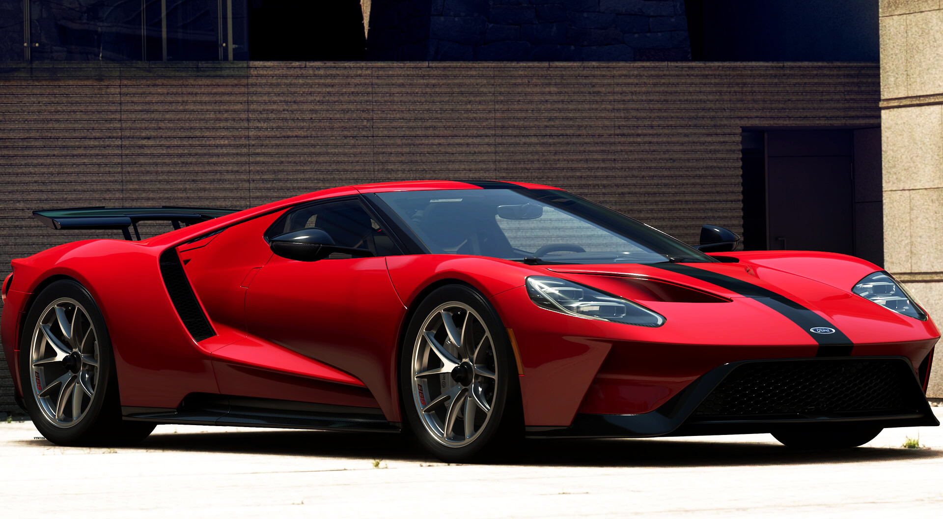 ArtStation - FORD GT 2017