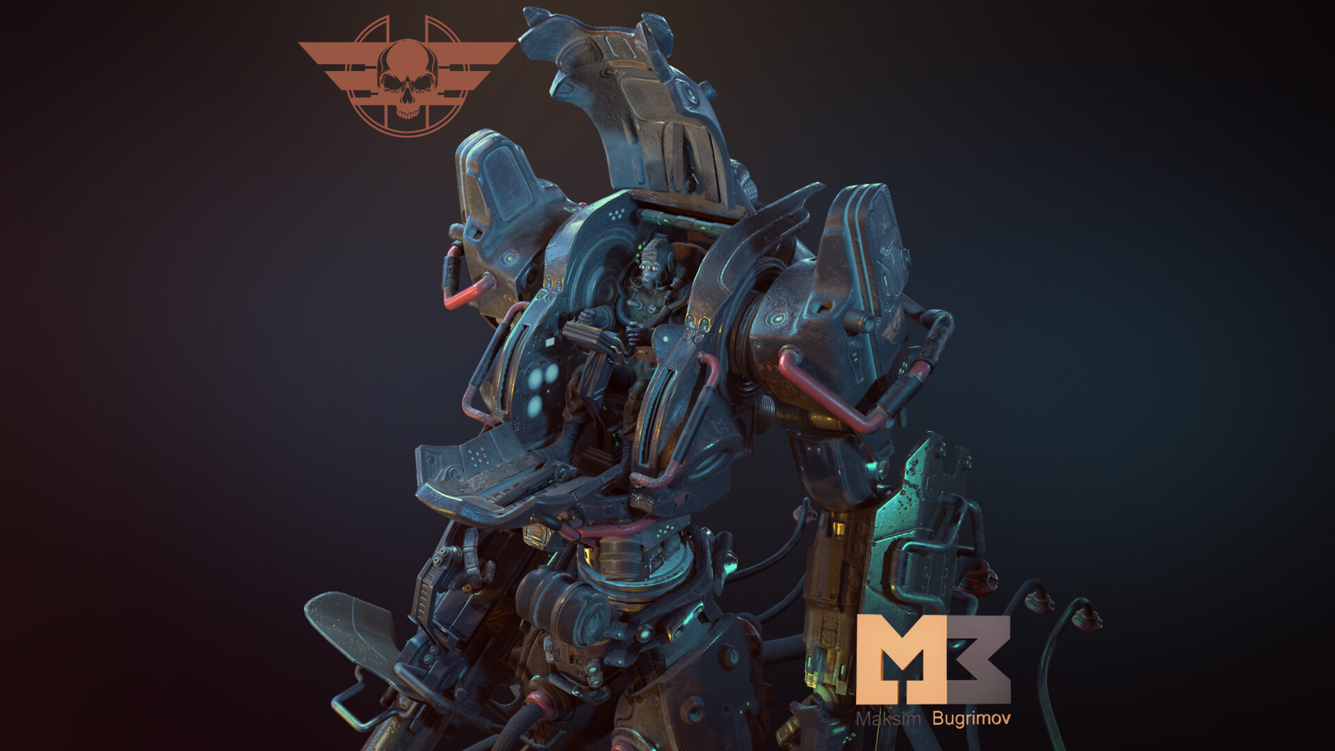 ArtStation - Dystopia Mech