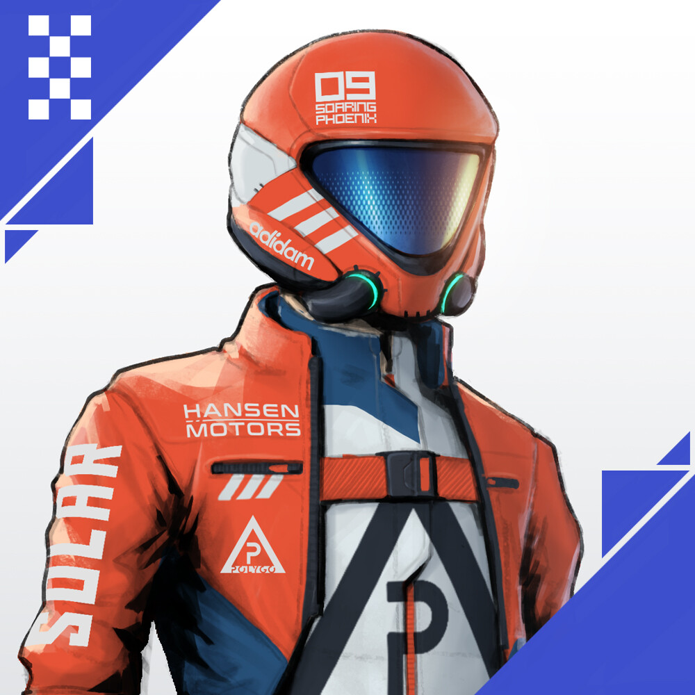 ArtStation - Sci-fi Racing Project