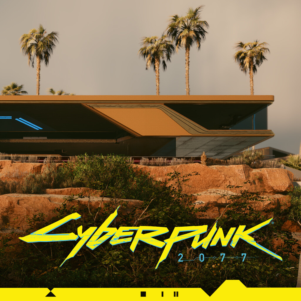 ArtStation - Cyberpunk 2077 - Neokitsch Architecture Set