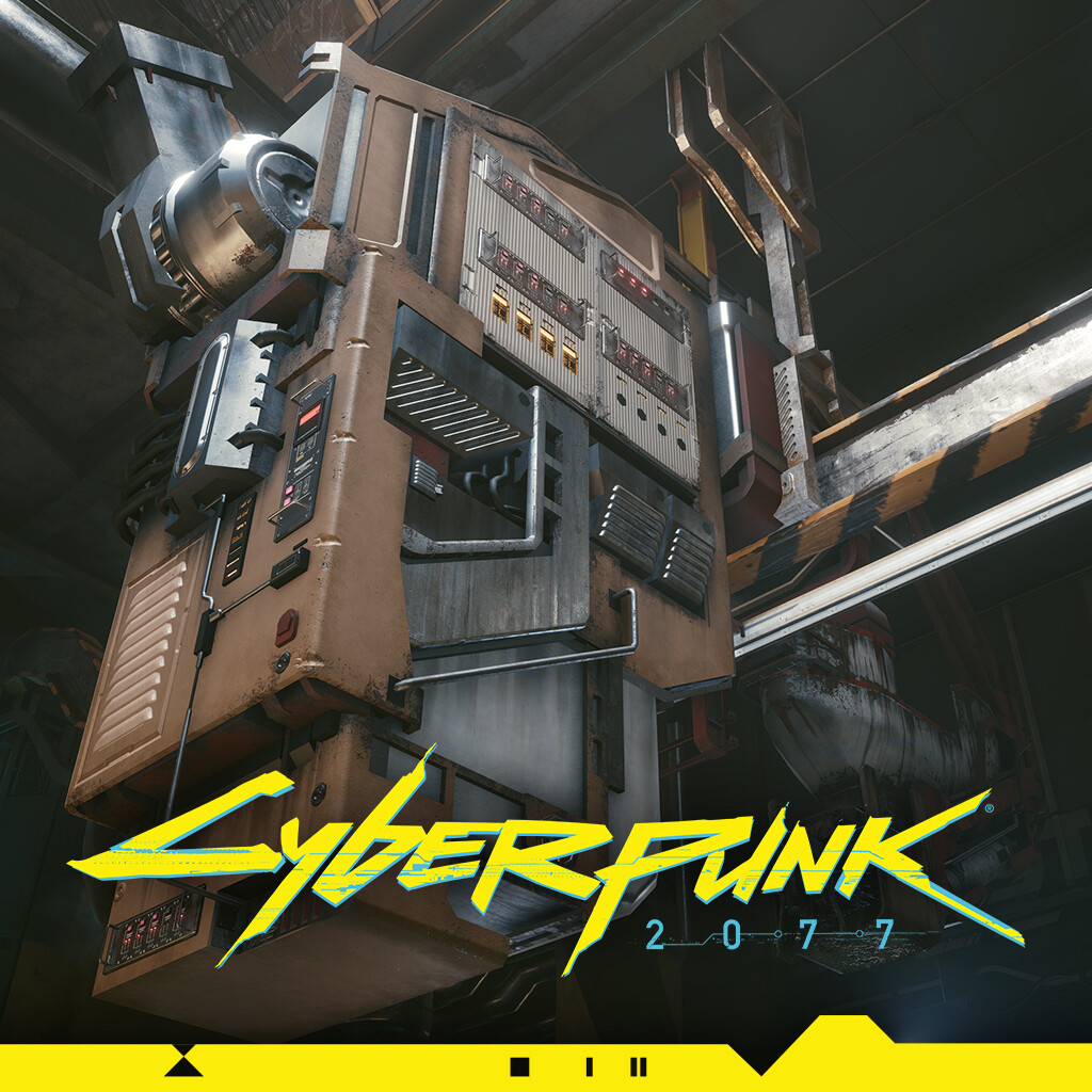 ArtStation - CYBERPUNK 2077 | Meat machine retexturing