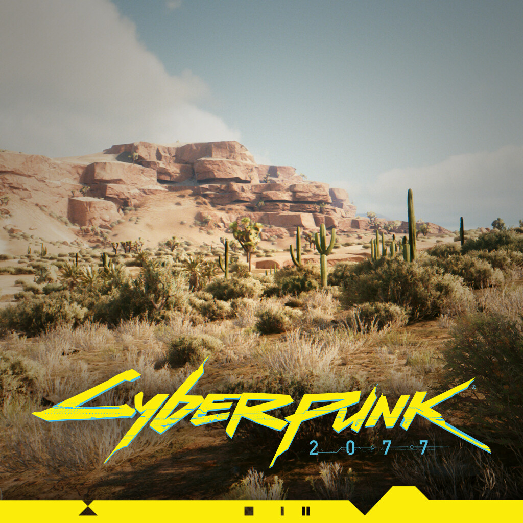 ArtStation - Cyberpunk 2077 - Badlands open world #1