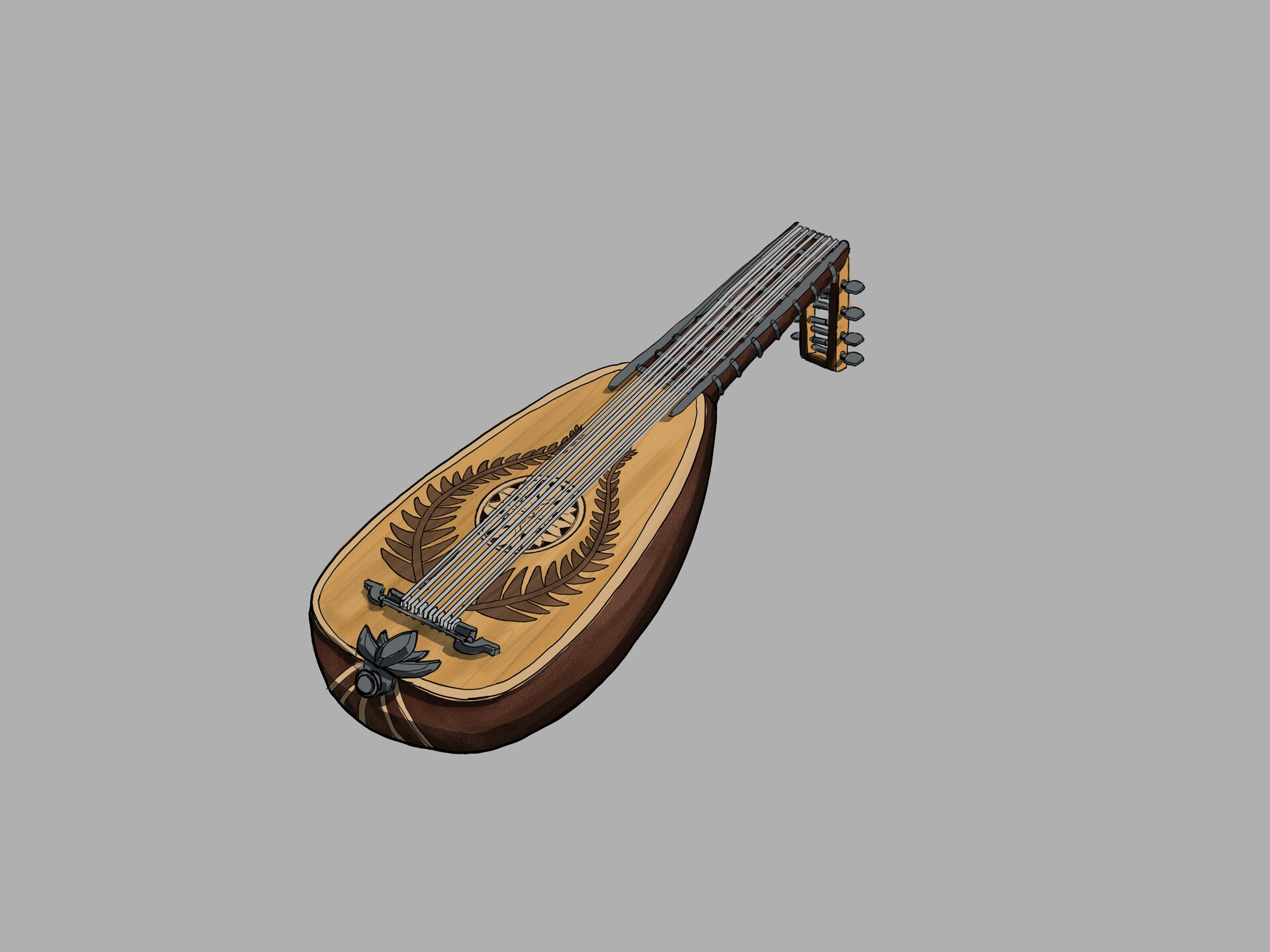 ArtStation - Bard's Lute