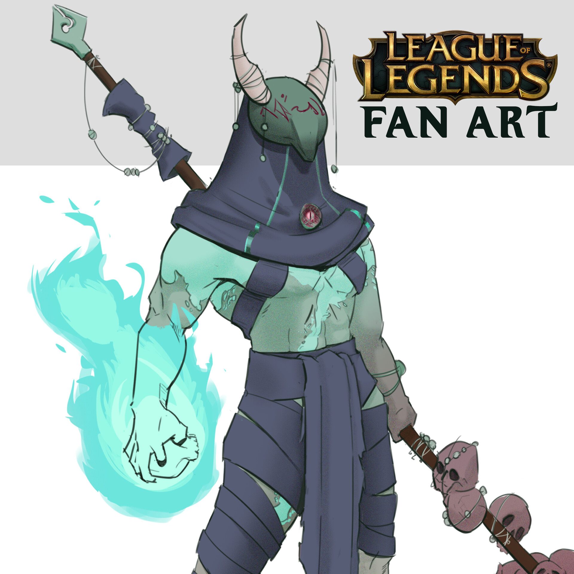 ArtStation - jack'l champion concept (league of legends fan art)
