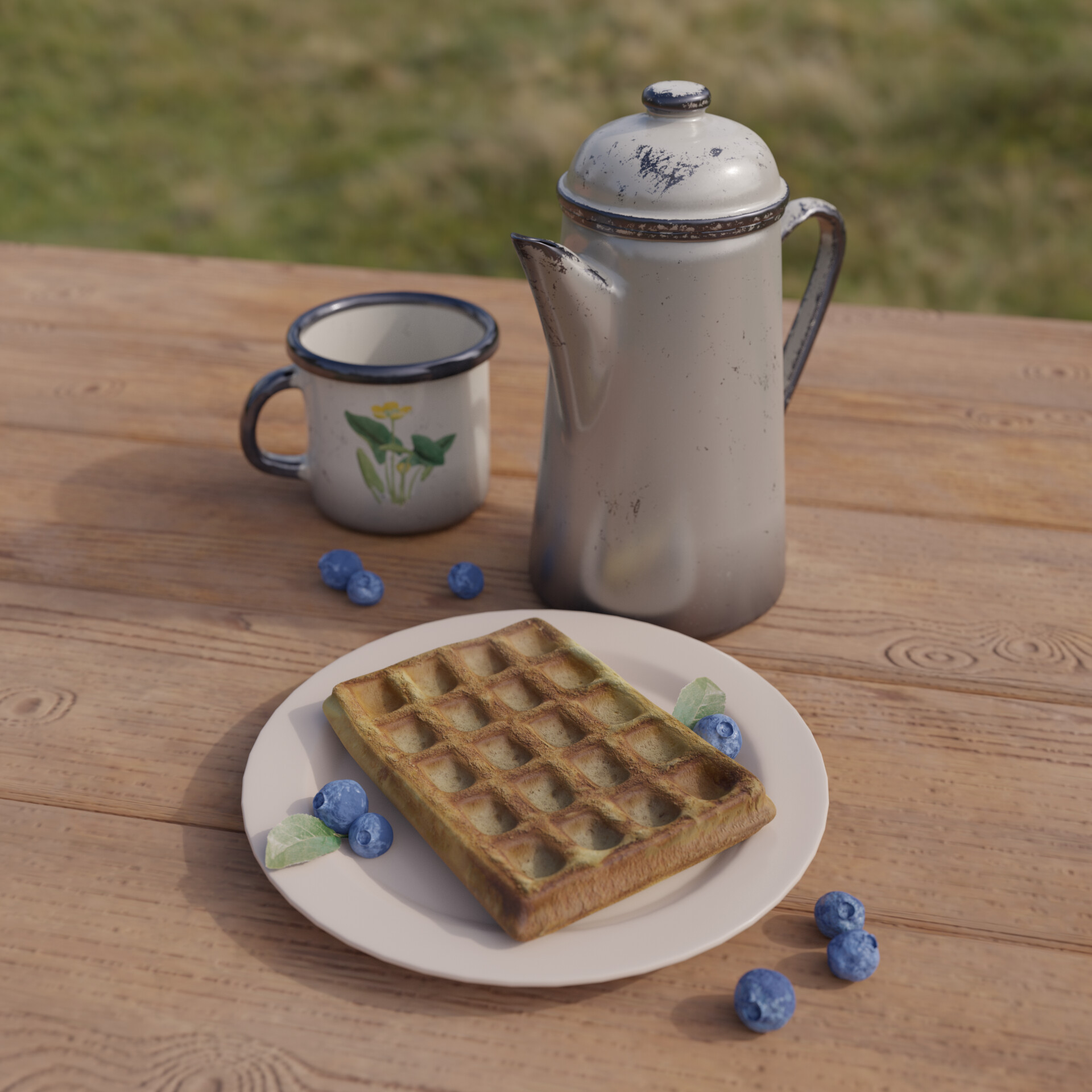 ArtStation - Sunday Waffle
