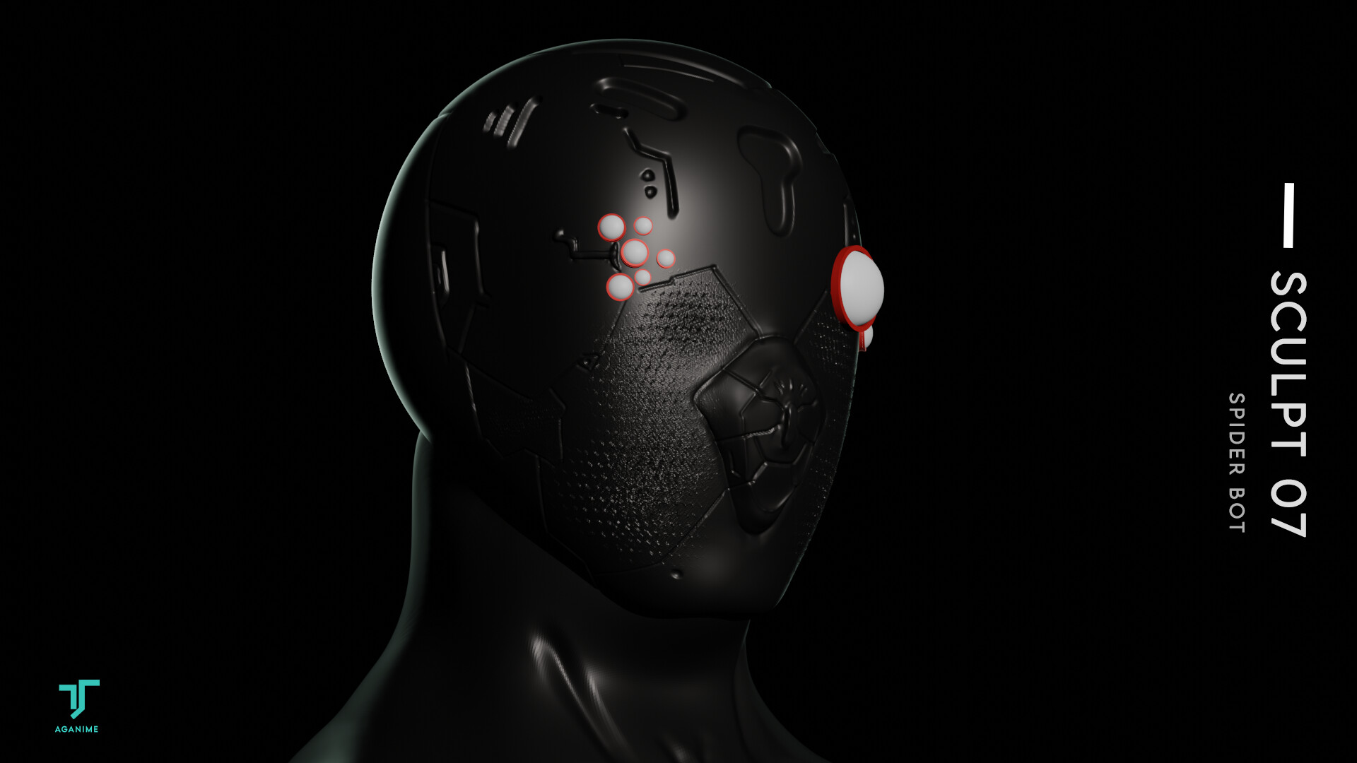 ArtStation - spider bot head