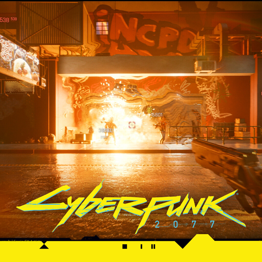 ArtStation - Cyberpunk 2077 - Explosives