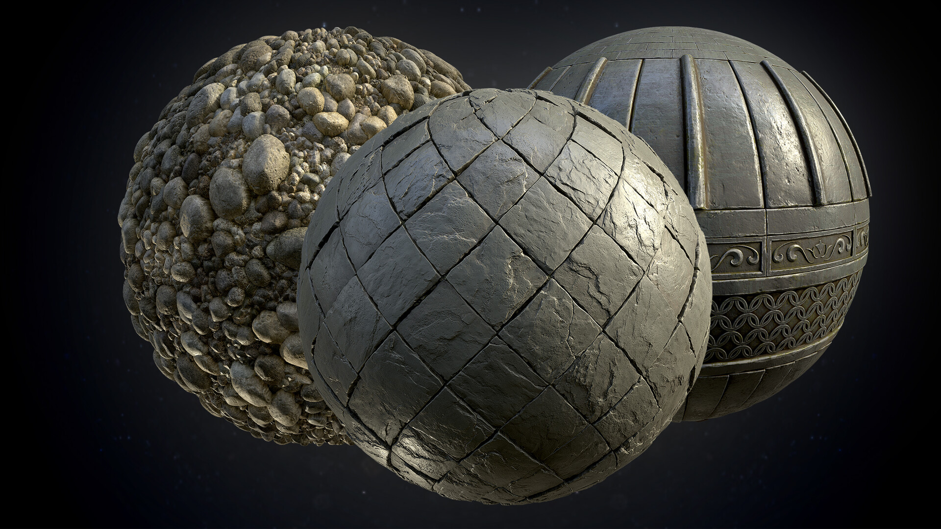 ArtStation - Rain Environment - Tileables & Trimsheets