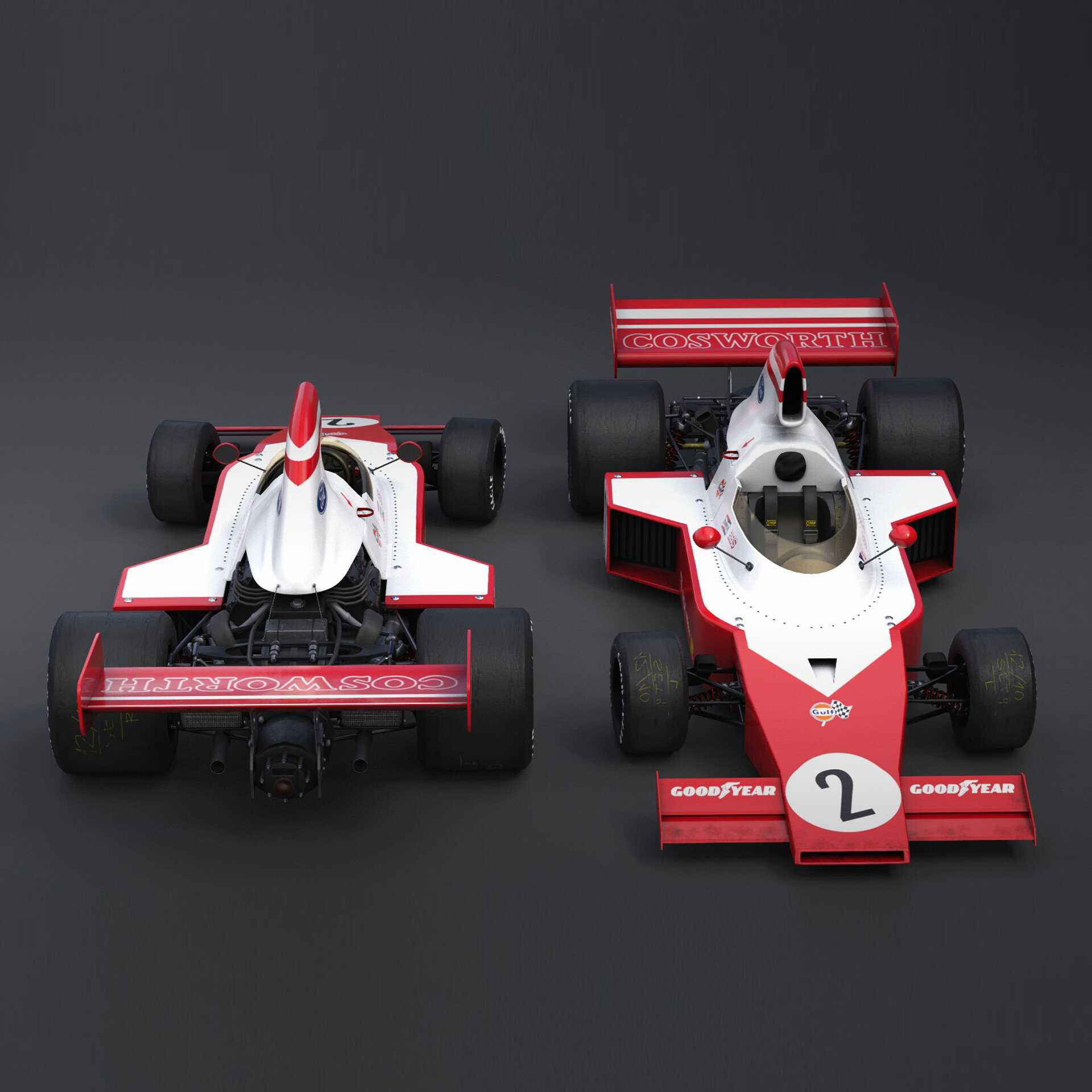 ArtStation - F1 Vintage Concept Car