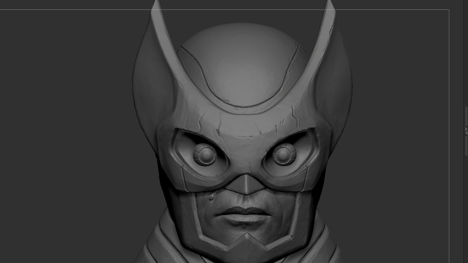 ArtStation - OWL MAN _HEAD SCULPT
