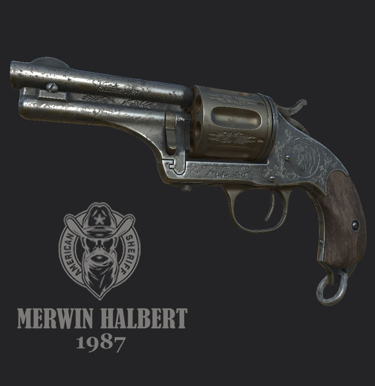 ArtStation - MERWIN HALBERT REVOLVER