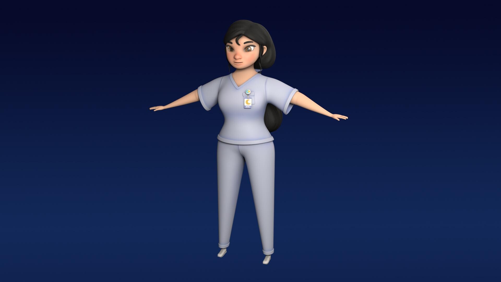 ArtStation - Night Shift - Human mom