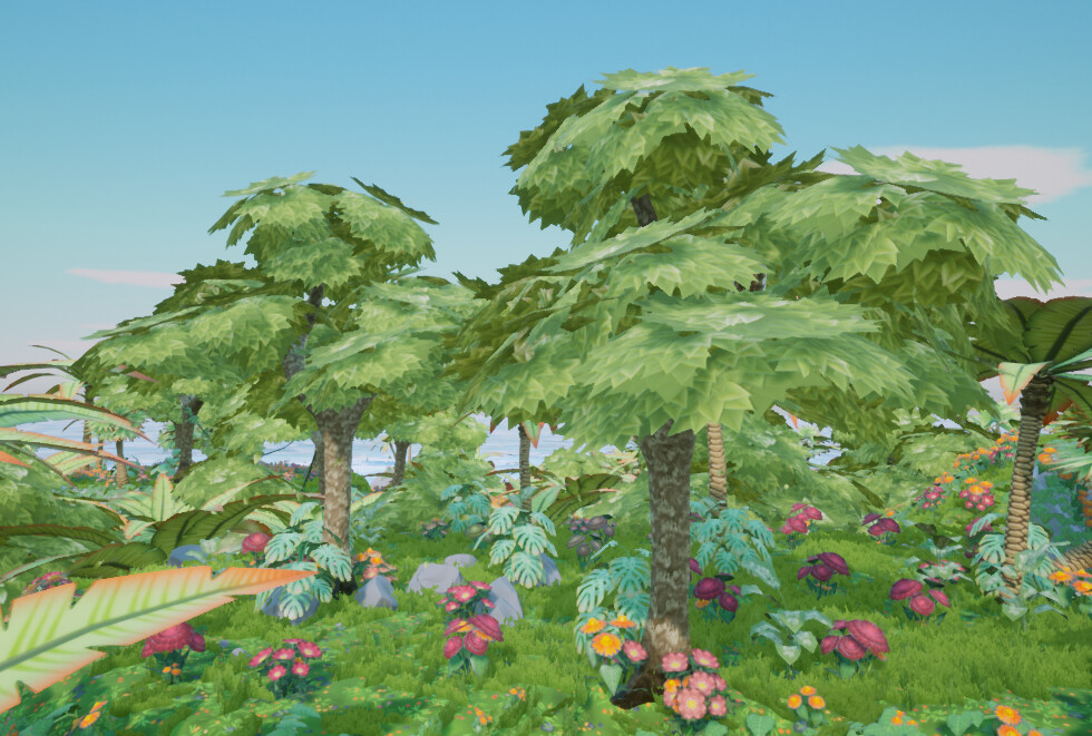 ArtStation - Oak tree v2 ~ Axo