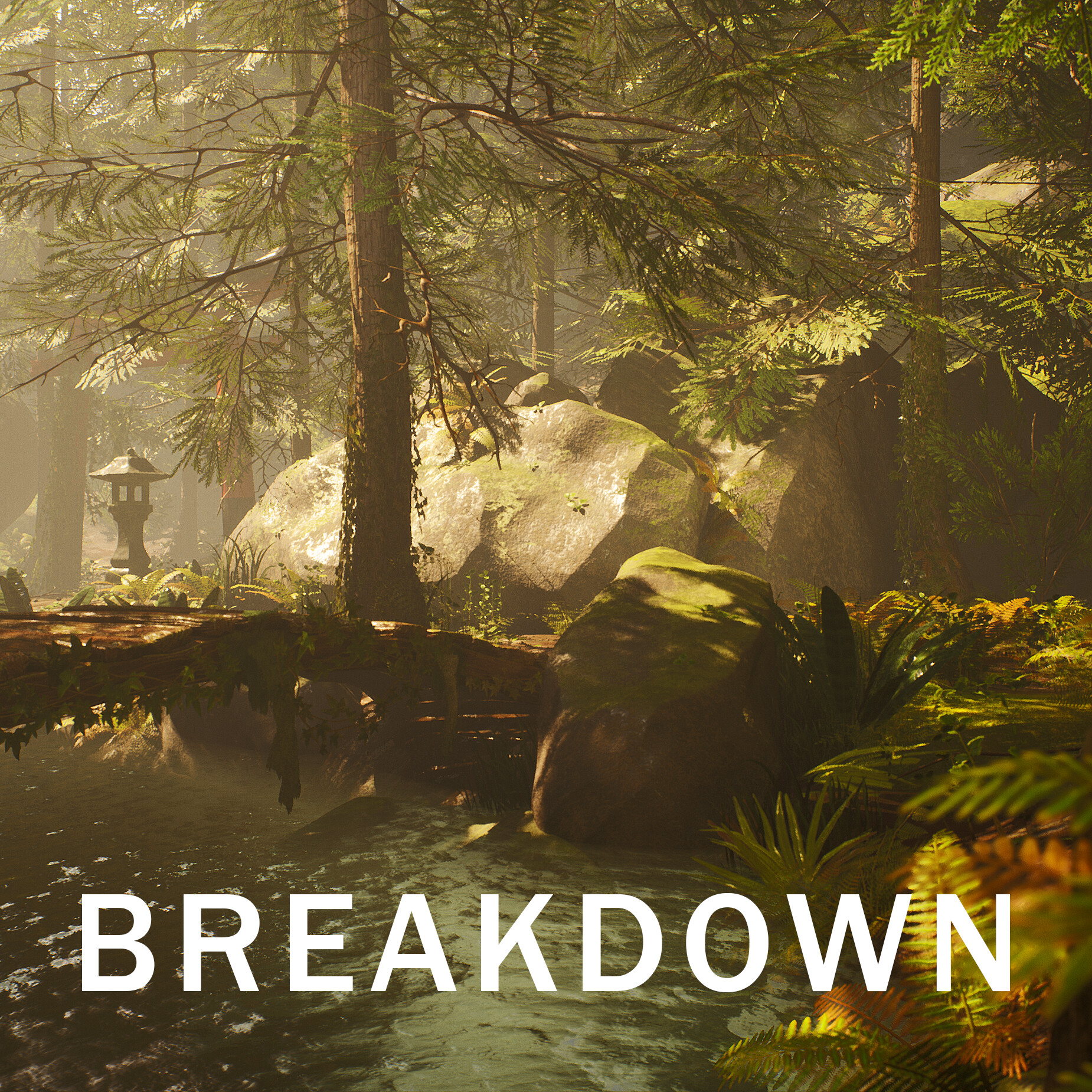 ArtStation - Breakdown: CGMA - Japanese Environment