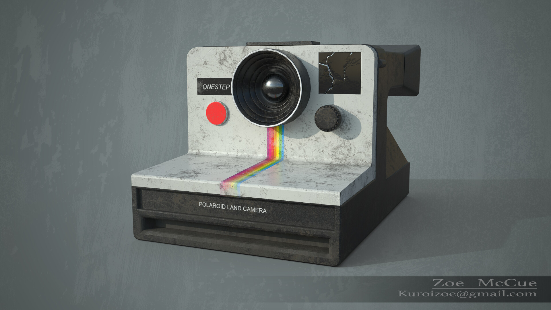 ArtStation - Polaroid SX70 Camera