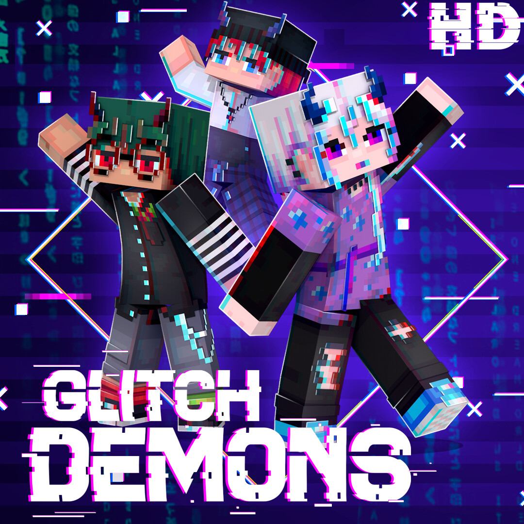 ArtStation - Glitch Demons
