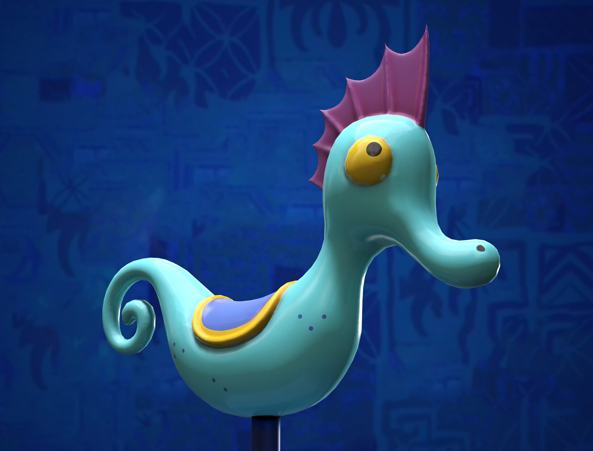 ArtStation - Patrick's Seahorse Ride