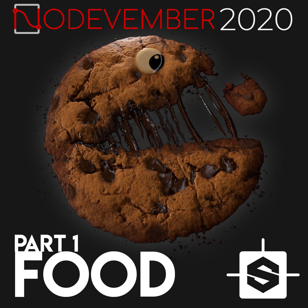 ArtStation - -Nodevember2020: Food-