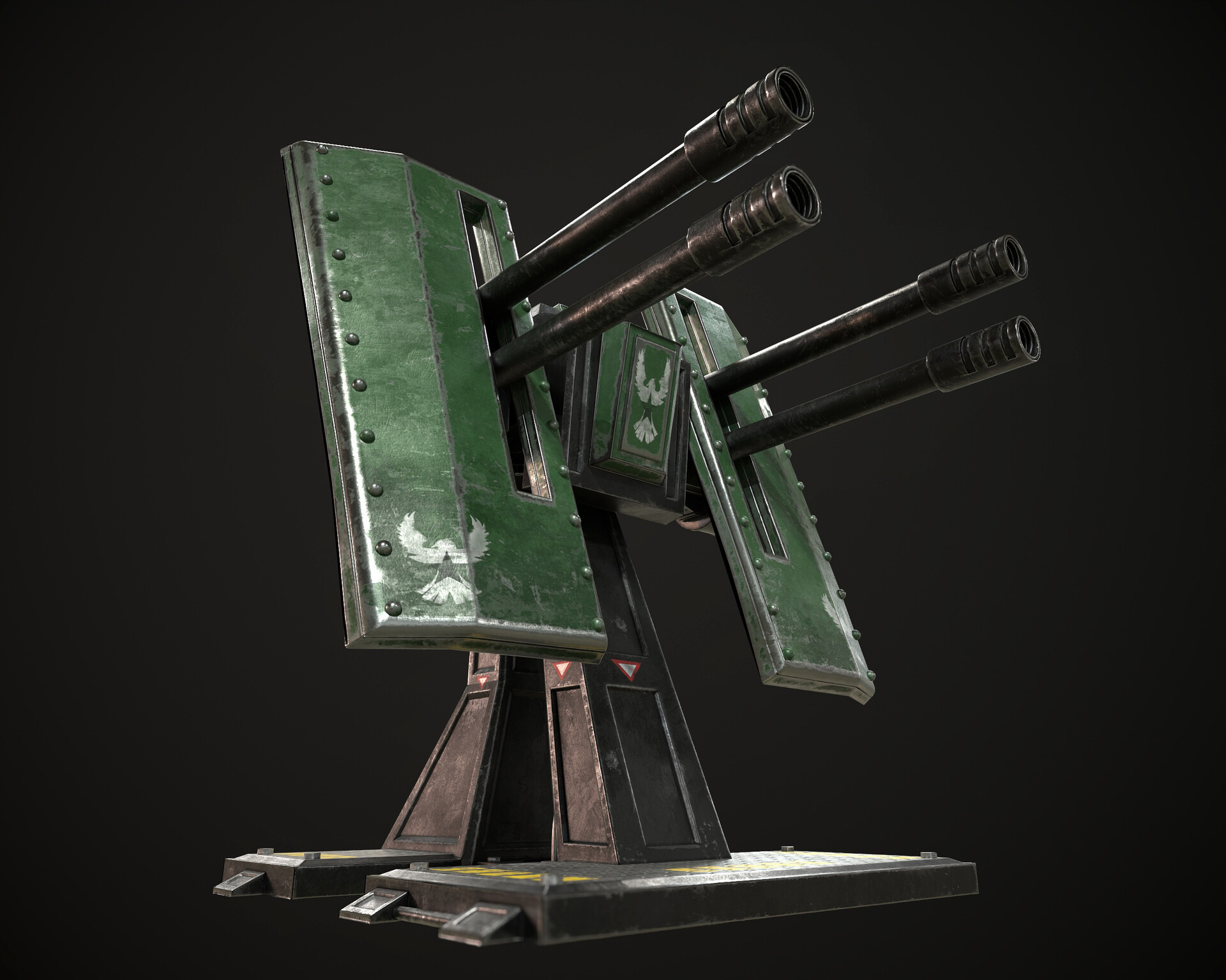 ArtStation - Turret (GameReady)