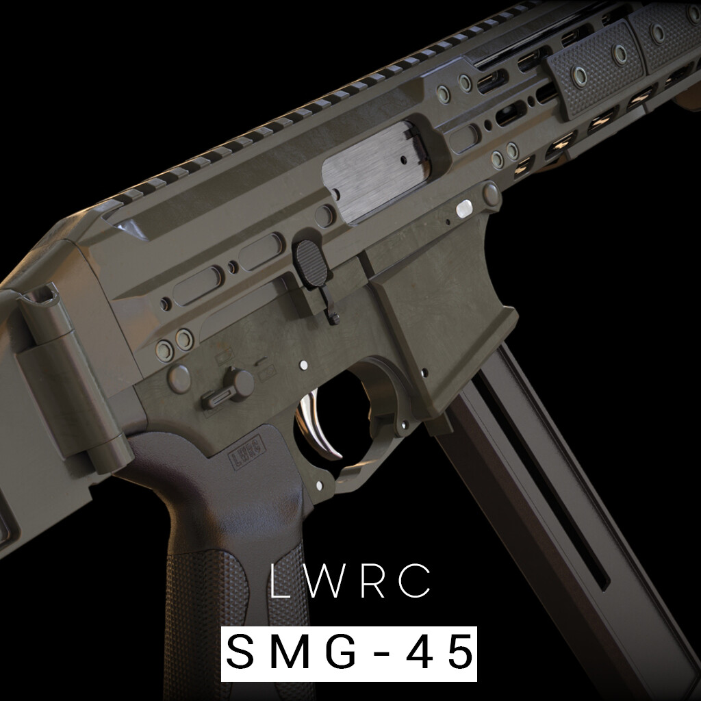 ArtStation - LWRC SMG-45
