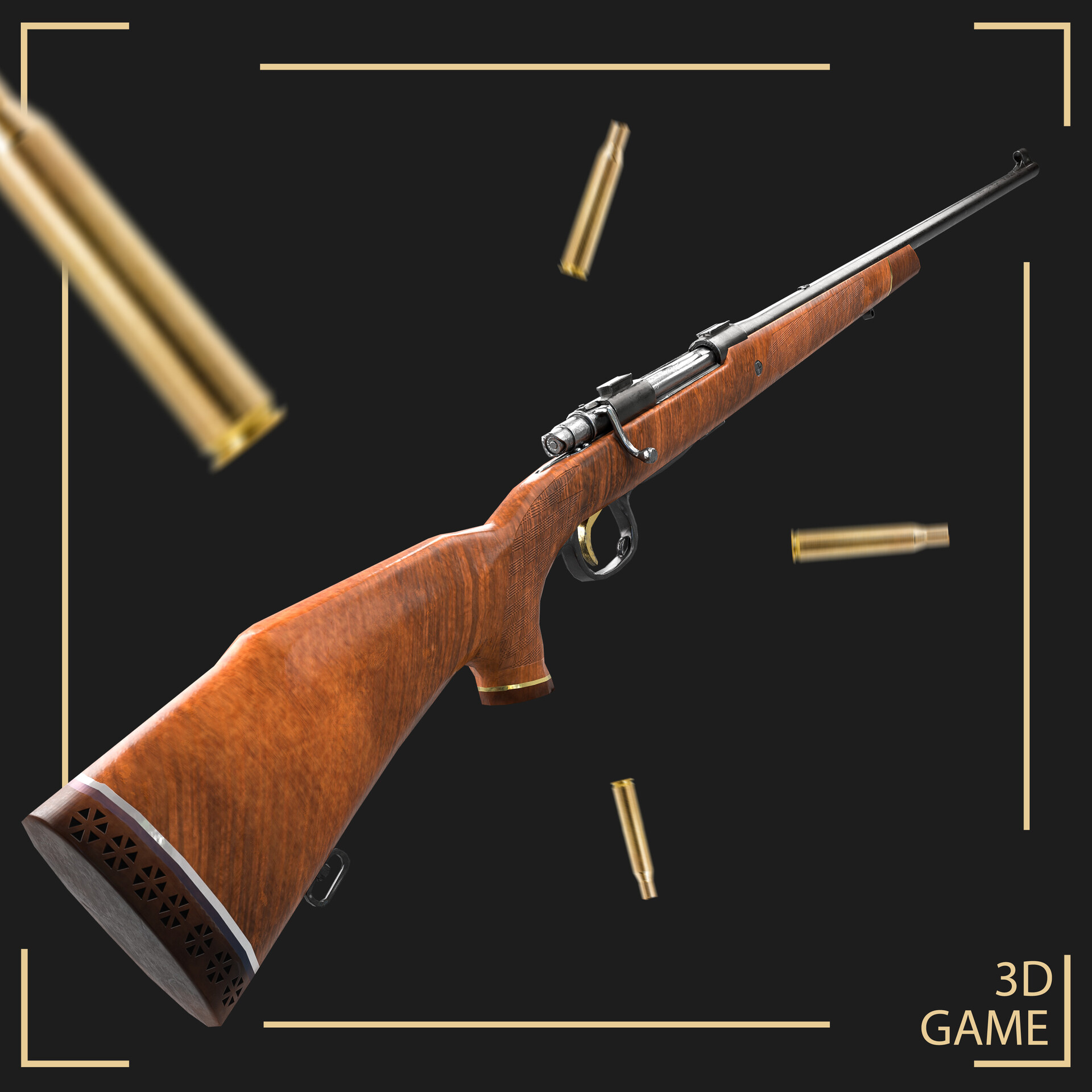 ArtStation - Parker Hale Model nº 1200