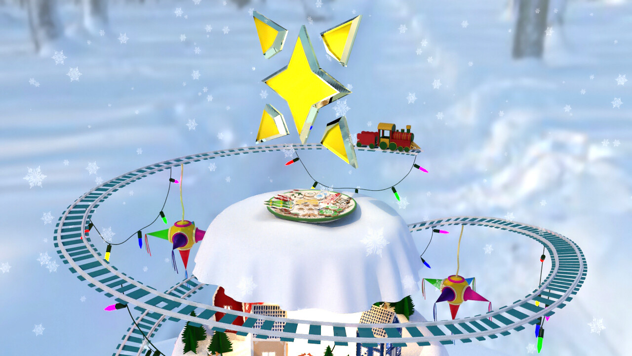 ArtStation - 3D Animated Christmas Scene