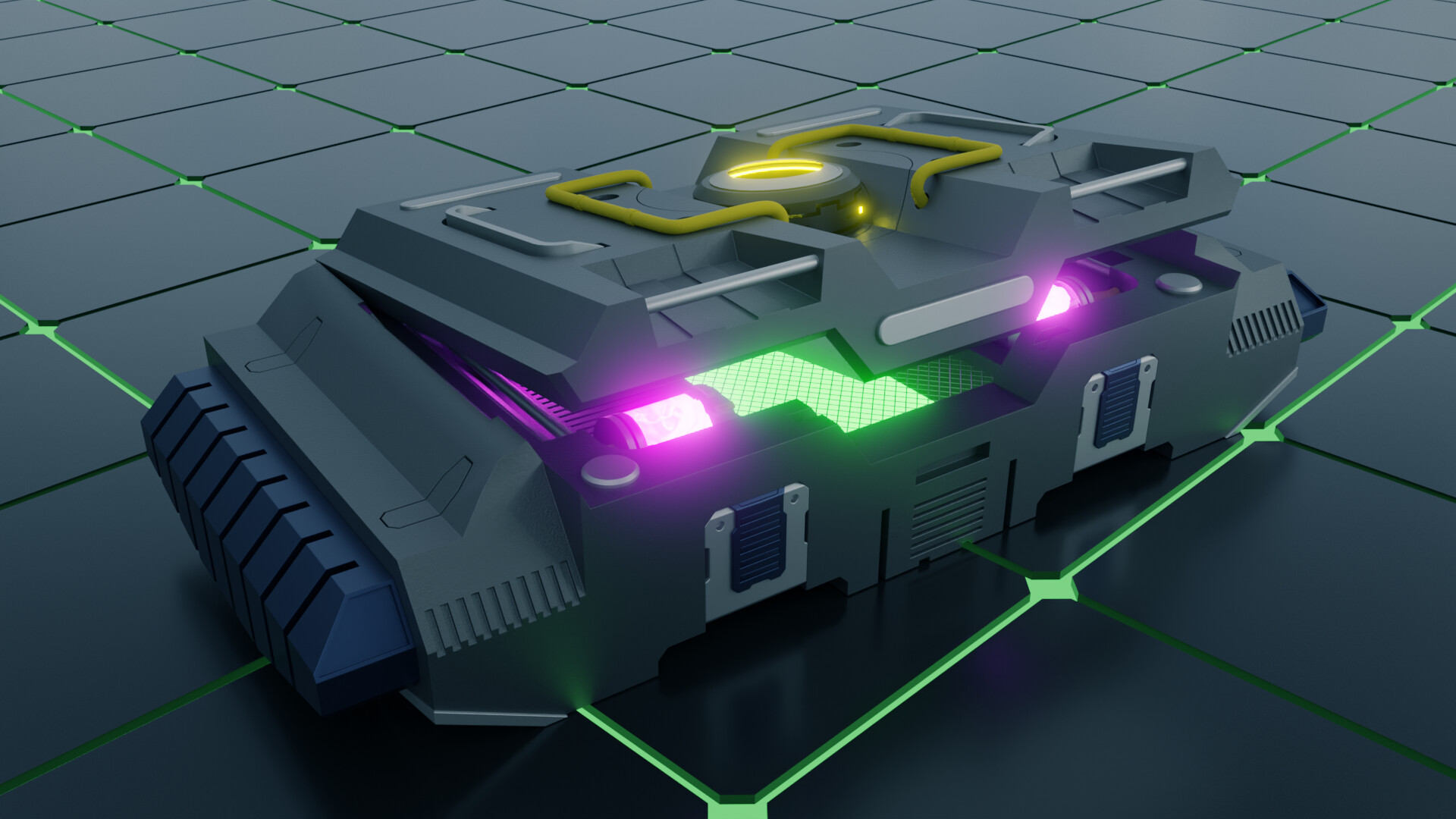 ArtStation - My SciFi Crate 01