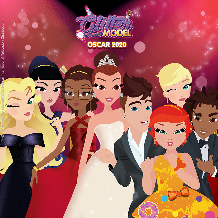 ArtStation - Glitter Model Oscar 2020